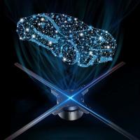China ABS PC Holographic Led Fan Display 1024×638 Wireless Wifi Bluetooth for sale