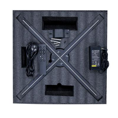 China 160 Degree 3d Hologram Advertising Display 100cm 80W splicing for sale