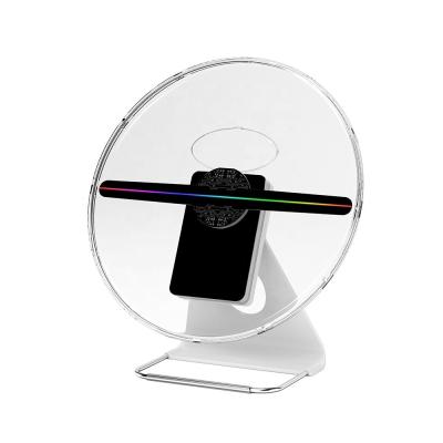 China 4 Blades 3D Hologram Fan Display Wall Fixed 30cm 42cm 85cm Panel for sale
