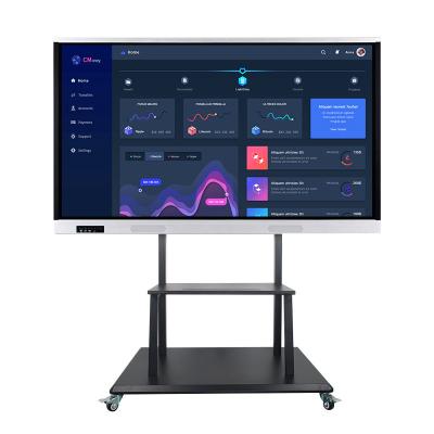 China 60HZ Smart Touch Screen Interactive Whiteboard 86Inch LCD Multi Function for sale