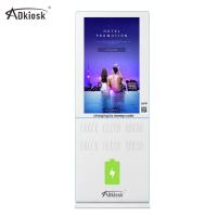 China 5 Ports Qr Code Share Power Banks Mobile Phone Charging Kiosk Station for sale