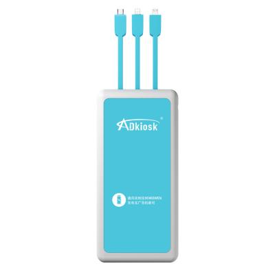 China 8 Slots Big Capacitive Power Bank Commercial Rental Mobile Phone Charging Kiosk for sale