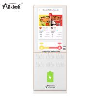 China 8 Slots Big Capacitive Power Bank Commercial Rental Mobile Phone Charging Kiosk for sale