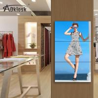 China BNC 2x3 3x3 Seamless LCD Video Wall RS232 With Floor Stand Bracket for sale