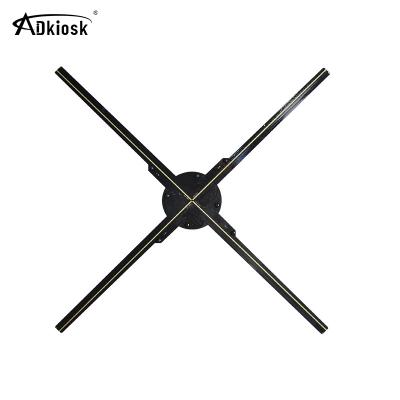China 150 Degree Viewing Angle 3D Hologram Fan Display Digital Signage LED Display Fan 85cm for sale