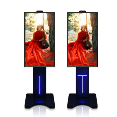 China IPS Panel AGLR Vertical LCD Kiosk AC100-240v 2500cd/M2 Advertising for sale