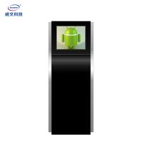 China Tempered Glass Self Service Kiosk 450cd/m2 RJ45 For Shopping Mall Ads for sale