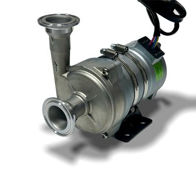 China Electric Coolant Pump With 2400L/H Flow Rate IP68 PWM Speed Control For SMT Mounter Cooling for sale