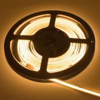 China 12V 24V LED COB Strip Light 480LEDs per Meter 2700K-6500K High Density Flexible Tape for Indoor Decor for sale