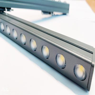 China 24V LED Wall Washer Light 36W/m Outdoor Linear IP65 Waterproof Aluminum 120° Beam for sale