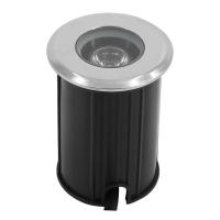 China Waterproof LED Underground Lamp IP67 12V 24V 85-265V Steel Glass Outdoor Ground Light for sale