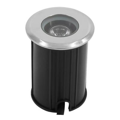 China Waterproof LED Underground Lamp IP67 12V 24V 85-265V Steel Glass Outdoor Ground Light for sale