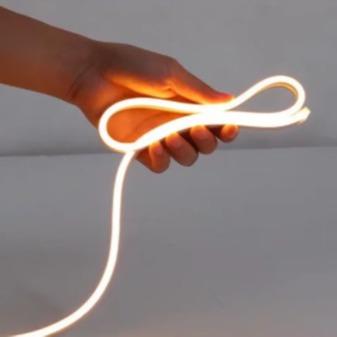 China Silicone Flexible Waterproof LED Neon Strip Light 12V 24V 120LEDs per Meter Side Glowing 6mmx12mm for sale