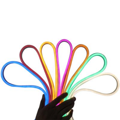 China Silicone Neon Flexible Strip Light RGBW 24V 15W/m IP67 for Wedding Party Decoration for sale