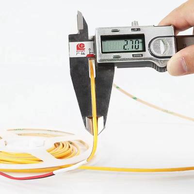 China COB Flexible LED Strip Light 3000K 24V 6W 8W Ultra Thin 2.7mm CRI90 for sale
