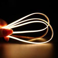 China Ultra 4mm COB LED Strip 480 LEDs/m 8W 4000K Indoor Decor Flexible Light for sale