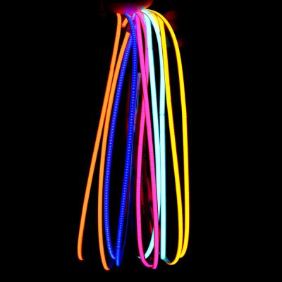 China DC24V RGBW COB LED Strip Light 16.4Ft 840LEDs/m 3000K Flexible 10mm Width for sale