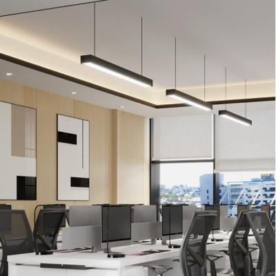 China LED Linear Hanging Light 35W 6500K High Brightness AC110-265V Commercial Pendant for sale