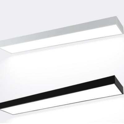 China LED Linear Pendant Light 220V Dual Color Dimmer 0-10V Thyristor 1200lm 18W Customizable Length for sale
