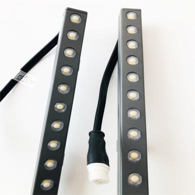 China 24V RGBW DMX512 Outdoor Wall Wash Light 12W 1500lm/m CRI90 for sale
