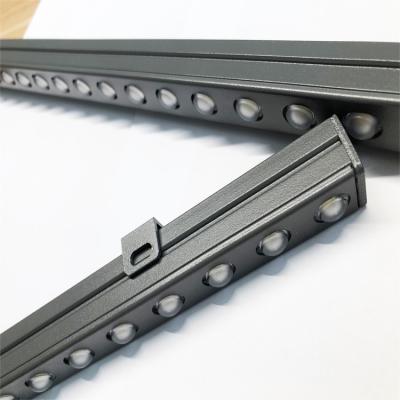 China LED Wall Wash Light 24V 12W/m 1500lm/m Aluminum Glass IP65 Customizable for sale