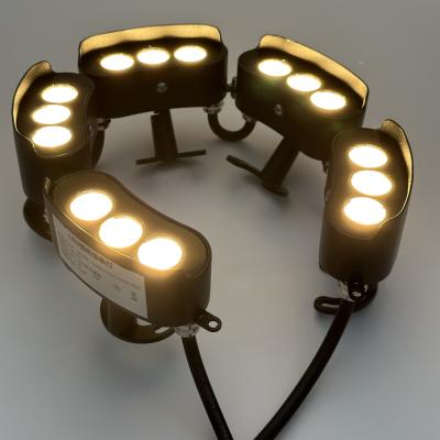China 24V IP65 LED Wall Washer Light 24W per Meter 1500lm 6063 Aluminum for sale