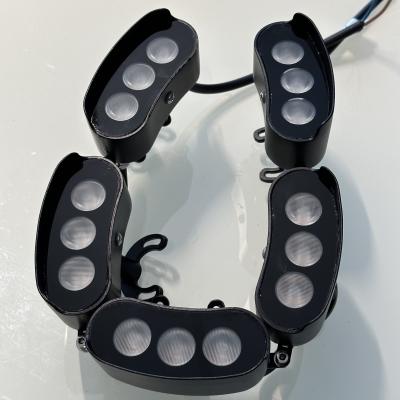China 24V LED Wall Washer 24W per Meter IP65 Aluminum Outdoor Linear Light 1500lm for sale
