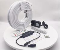 China RGBW Neon LED Strip Light 5m 12V 10W/m Silicone IP65 Flexible Rope Light for sale