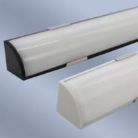 China 16x16mm V Type LED Shelf Lighting Aluminum Extrusion Hard Strip Light Magnetic 12V 24V for sale