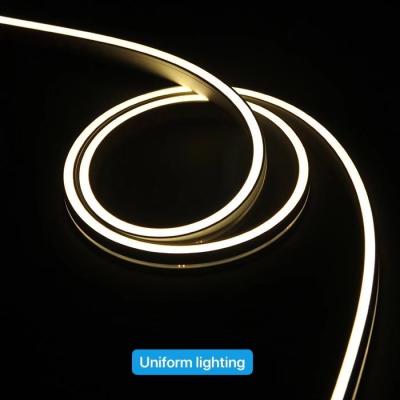 China Flexible Silicone LED Neon Strip Light 12V 24V 240LEDs M IP65 Dual Color Temperature 1800K 6500K for sale