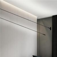 China Skyline Indoor Lighting Linear System 120° Stell Flex Steel Striing Light for sale