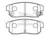 China Silent Brake Pads For Toyota Prado 120 Series for sale