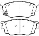 China Silent Chamfer Design Ceramic Brake Pads ZK-26008 For Improved Safety for sale