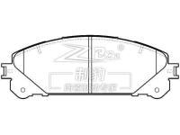 China 04465-35290 Toyota Brake Pad Ceramic Set For Front and Rear Positions for sale