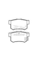China Honda 2.0 Ceramic Brake Pad D537 , 43022-SG0-G01 Rear Brake Pads for sale