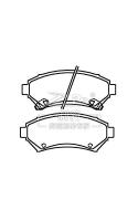 China Buick Regal/ GL8,Ceramic Brake Pad,D699,18024962,F for sale