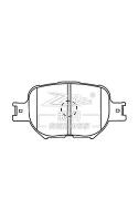 China Toyota Corolla EX Ceramic Brake Pad D817 04465-20540 Akebono Front Brake Pads for sale
