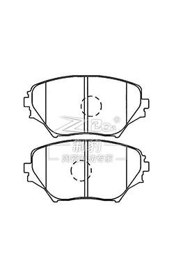 China Toyota Brake Pad Set Replacement For 2004-2009 for sale