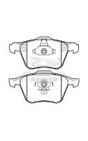 China Ceramic Volvo Xc90 Front Brake Pads D979 OEM 2742856  ATE Braking System for sale