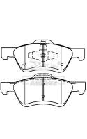China Front Ceramic Ford Escape Brake Pads D1047 AM6Z-2001-A car brake pad for sale