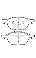 China D1044 Ford Focus Brake Pads Ceramic 30683554 ATE Braking System for sale