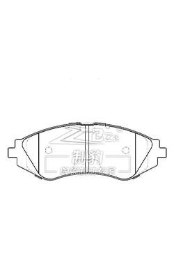 China Buick Excelle ,Ceramic Brake Pad,D1035,96405129,F for sale