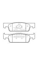 China 2014 Citroën c-Elysee,Ceramic Brake Pad,D1830,R for sale