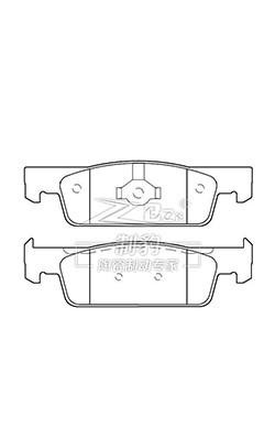 China 2014 Citroën c-Elysee,Ceramic Brake Pad,D1830,R for sale