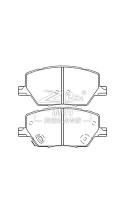 China 2016 Jeep Renegade 1.4/ 2.0,Ceramic Brake Pad,D1811,68273005AA,F for sale