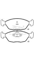 China Volkswagen Santana2000 Front Ceramic Pads 3256981514 Vw Brake Pads Replacement for sale