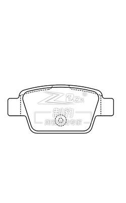 China 2006 Fiat Bravo 1.4T BOS Braking System Front Brake Pads 7 736 227 1 for sale