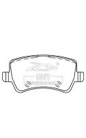 China Volvo Xc60 Rear Brake Pads Ceramic Brake Pad D1307 / 1426143 for sale