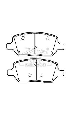 China D1093 88964099 Rear Ceramic Brake Pads Buick Firstland for vehicle for sale