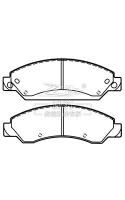 China Front Rear Ceramic Brake Pad Set Compatible With Ford Vehicles for sale